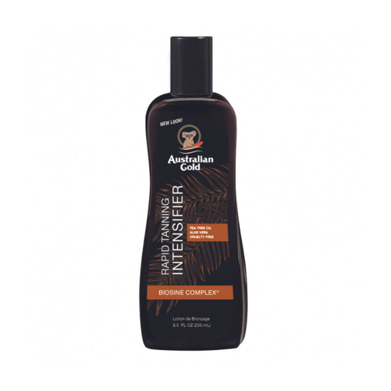 Australian gold rapid tanning intensifier